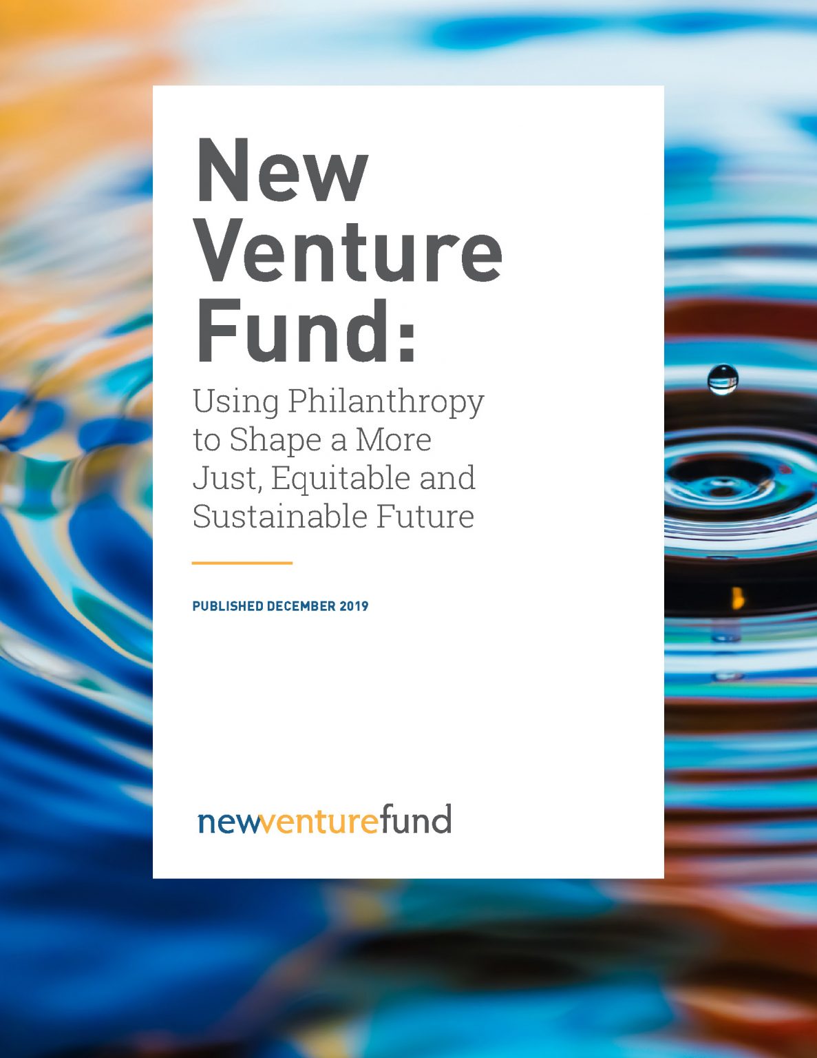 New Venture Fund - Reports
